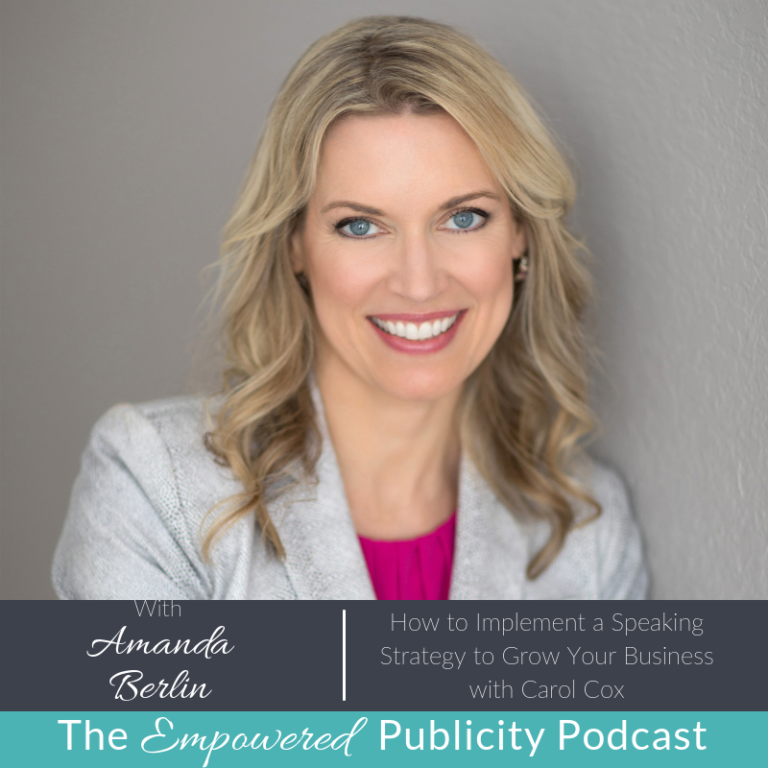Carol Cox | Speaking Your Brand